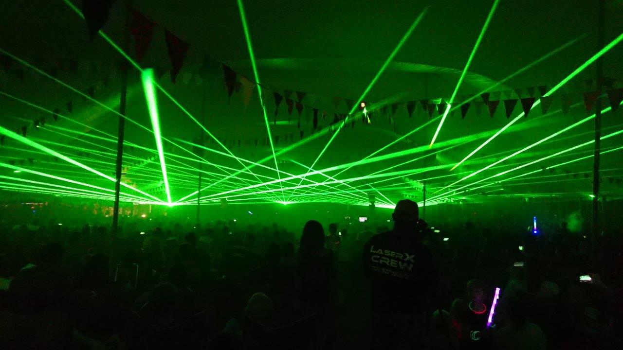 Green Laser Effects - LaserX