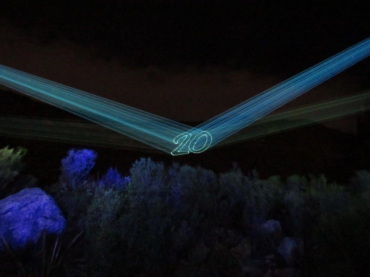 Outdoor Laser Image Projections - LaserX