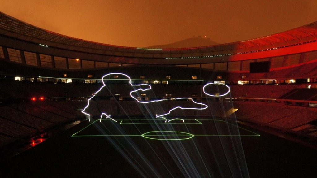 Outdoor Laser Image Projections - LaserX